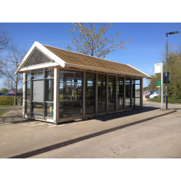 Bespoke Timber Bus Shelter